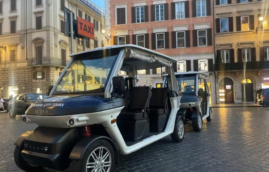 Rome: Exclusive Private Golf Cart Tour with Hotel Pick-Up – GuideYourTour